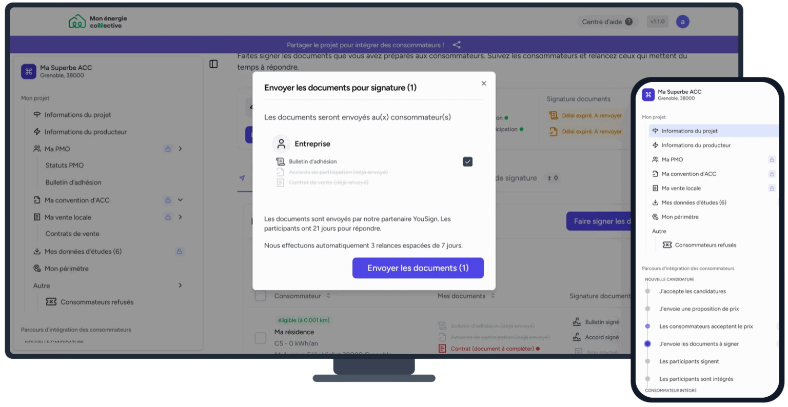 Enogrid | Trois outils logiciels dédiés à l'autoconsommation collective